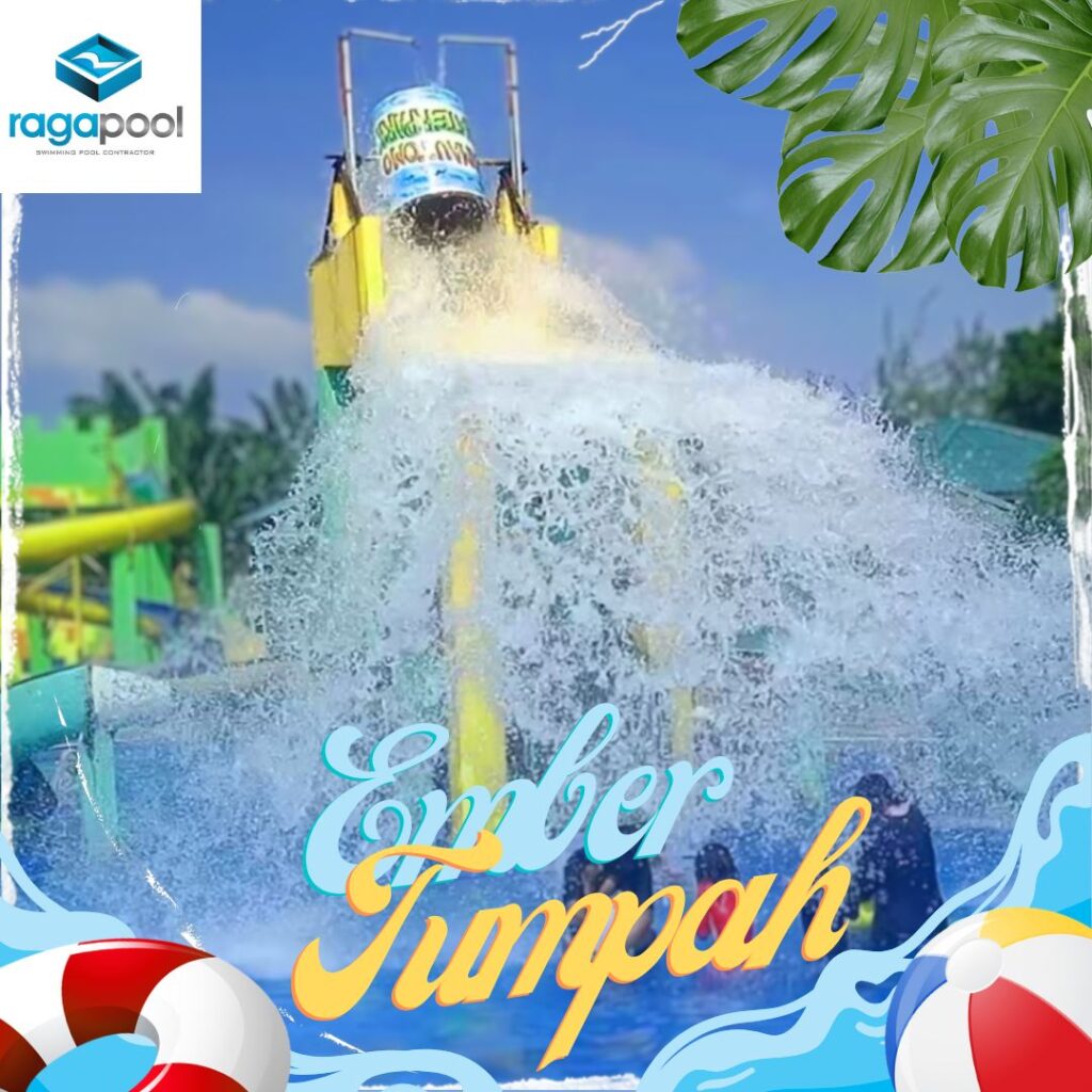 Jual Ember Tumpah untuk Wahana Waterpark / Waterboom